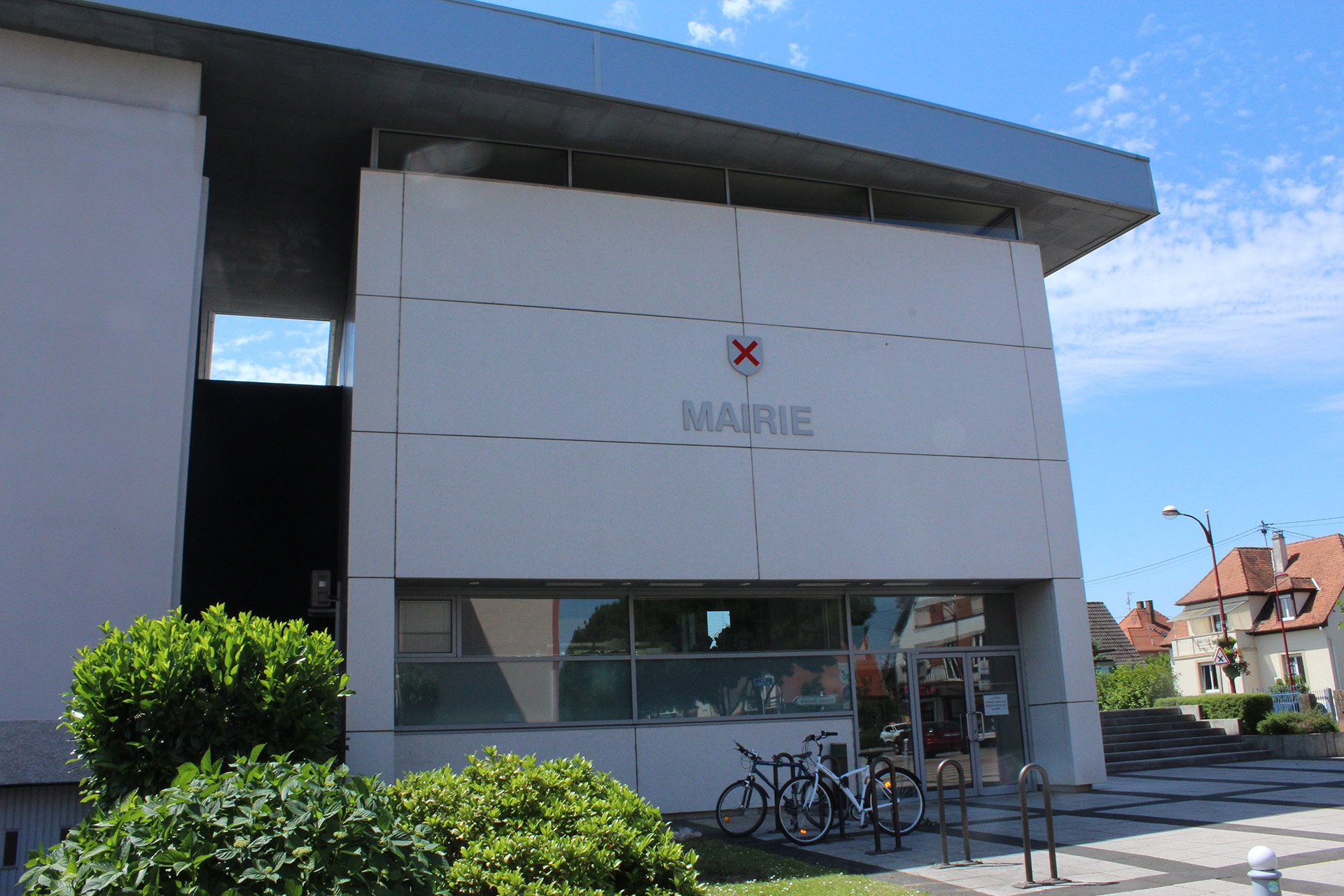 mairie - Mairie de Mundolsheim - Alsace (Bas-Rhin, 67)